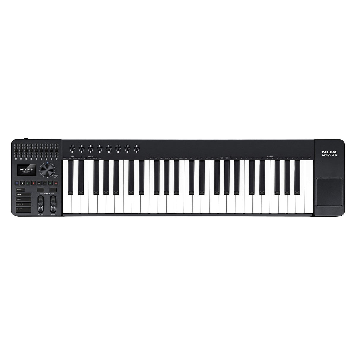 NUX NTK-49 | USB MIDI with Aftertouch & DAW Integration | Audio Direct
